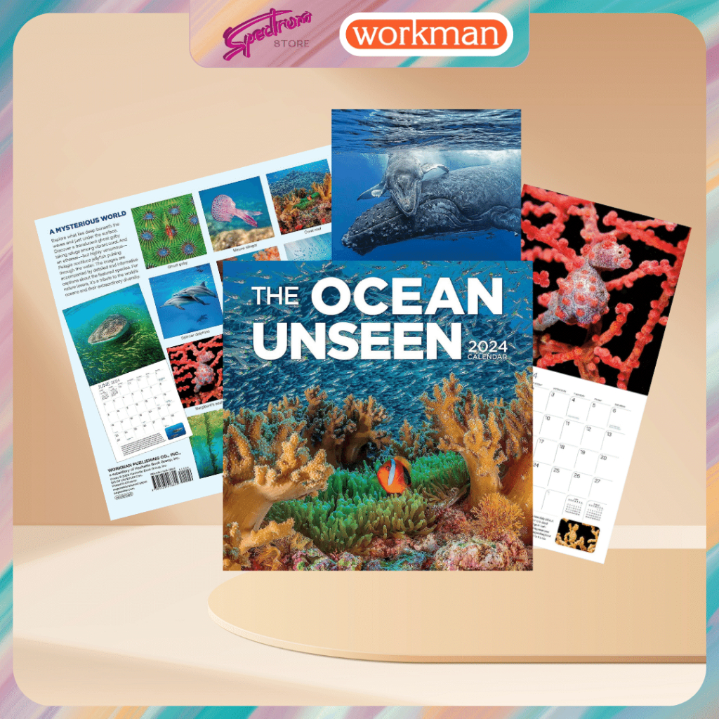 Workman Publishing | Nature lovers | Oceans calendar | appreciation | The Ocean Unseen Wall ...