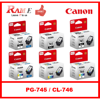 [ORIGINAL] Canon PG-745S 745S / PG-745 745 / PG-745XL 745XL / CL-746S ...