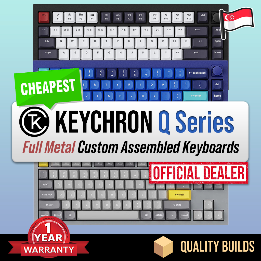 Keychron Q1/Q2/Q5/Q6 Knob Premium QMK VIA Fully Custom Mechanical ...