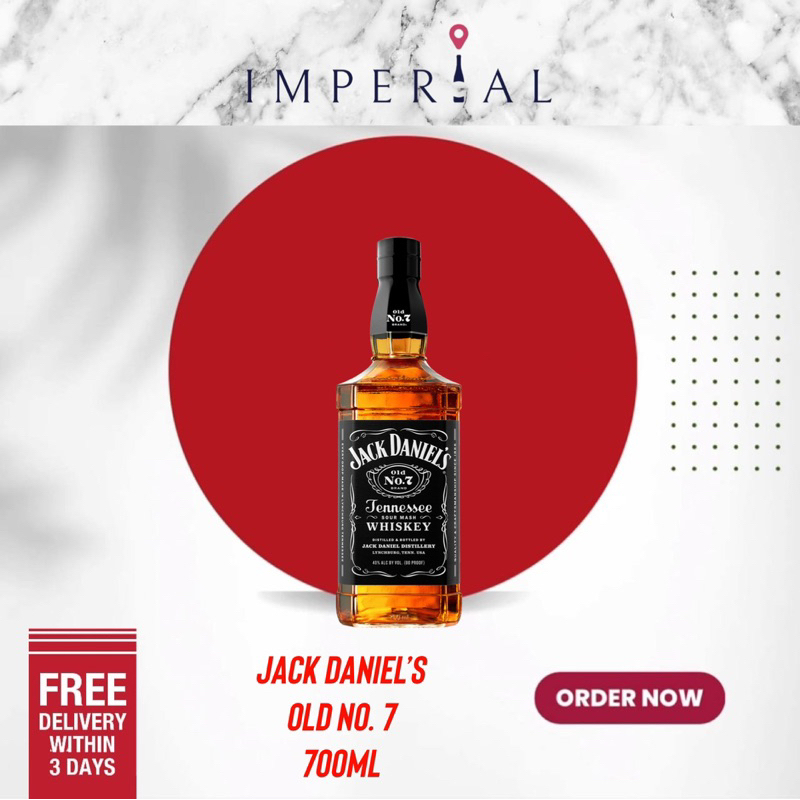 Jack Daniel's Old No. 7 - 700ML | Shopee Singapore