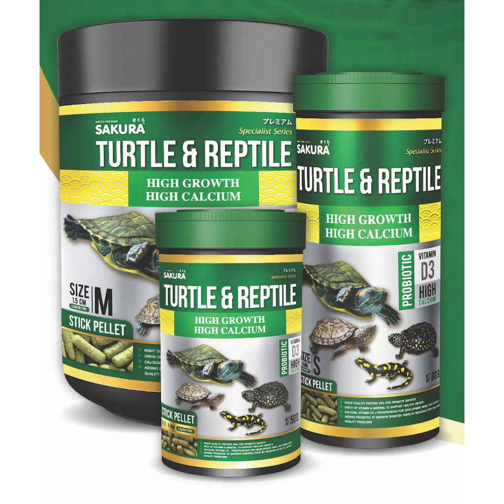 SAKURA SPECIAL TURTLE & REPTILE (SPECIALIST SERIES) FOOD HIGH GROWTH ...