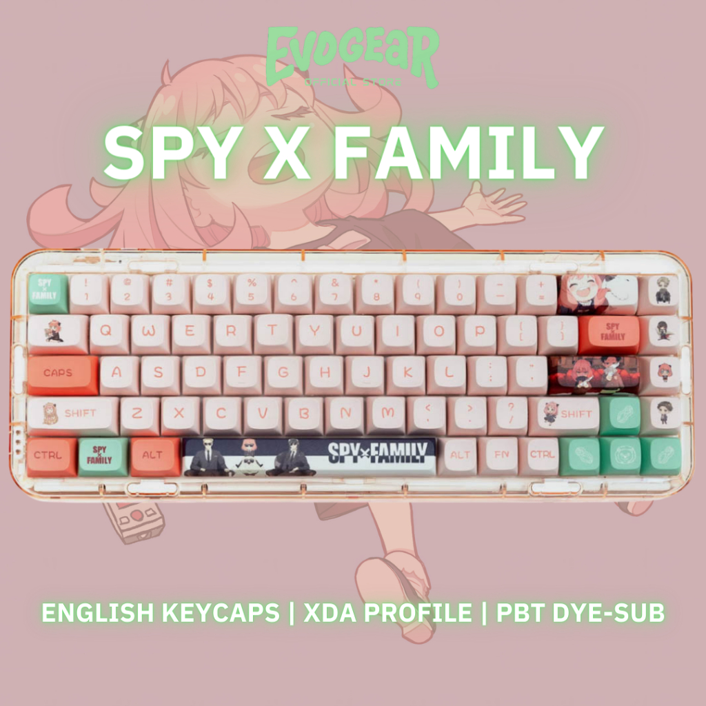 [SG READY STOCK] Kuromi Keycaps | Matcha | Spy X Family | Coral Sea ...