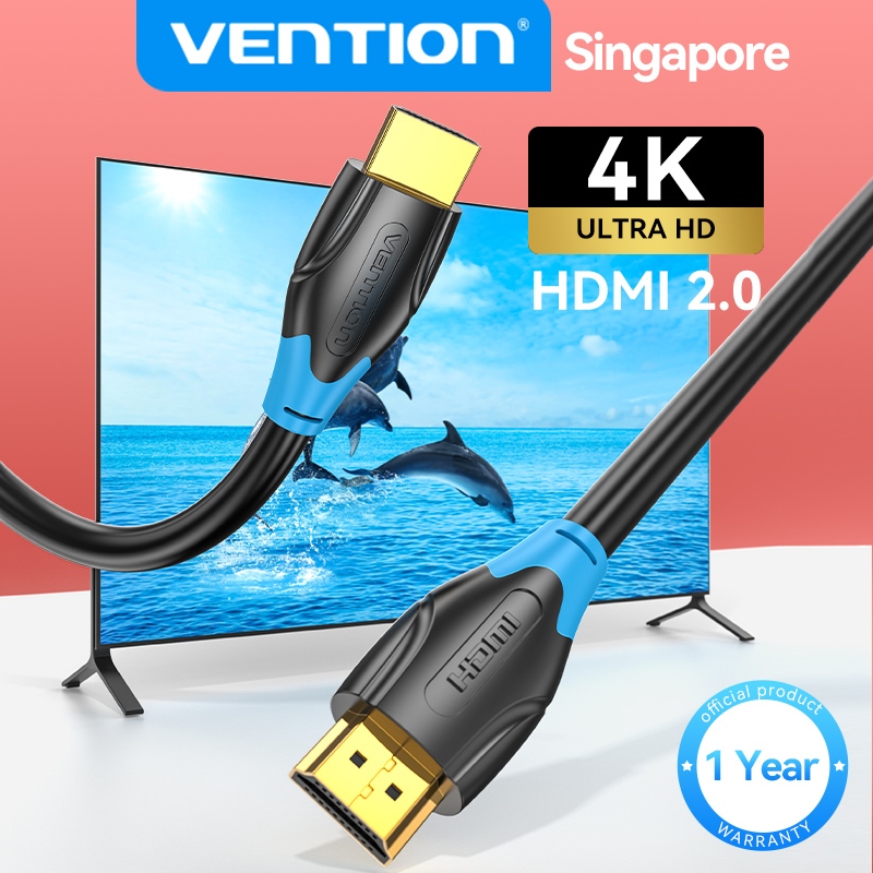 Vention 10m 15m 20m Original HDMI Cable 2.1 8K 4K 60Hz 3D 2160P HDMI Cable 2.0 for Monitor 10m ...