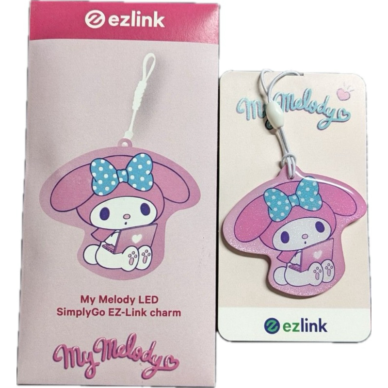 My Melody Sanrio LED EZ Link SimplyGo Charm | Shopee Singapore