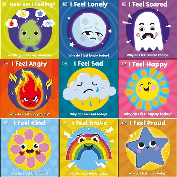 [Original DK] My First Emotion Books series BOARD BOOK How am I feeling ...