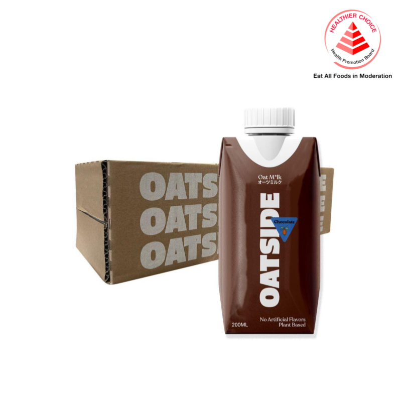 Oatside Chocolate Oat Milk 24x200ml | Shopee Singapore
