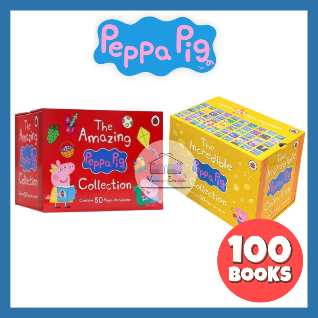 [SG STOCK] Peppa Pig Book Set: The Ultimate Peppa Pig & Incredible ...
