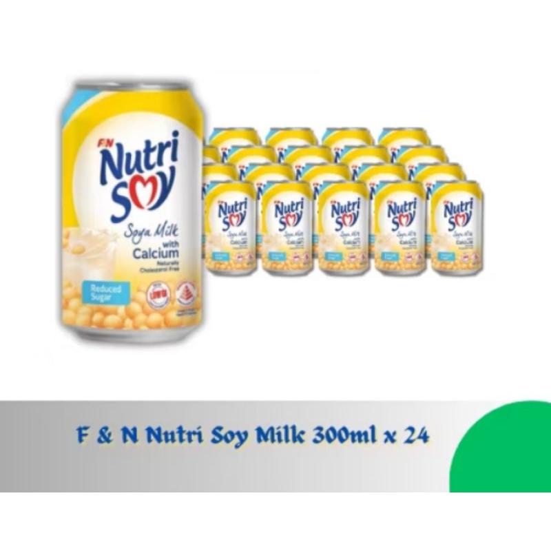F&N Nutri Soy Milk 24 X 300ml | Shopee Singapore