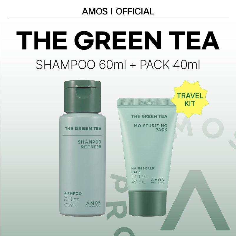 [AMOS PROFESSIONAL] The Greetea hair loss care Shampoo Refresh 60ml ...