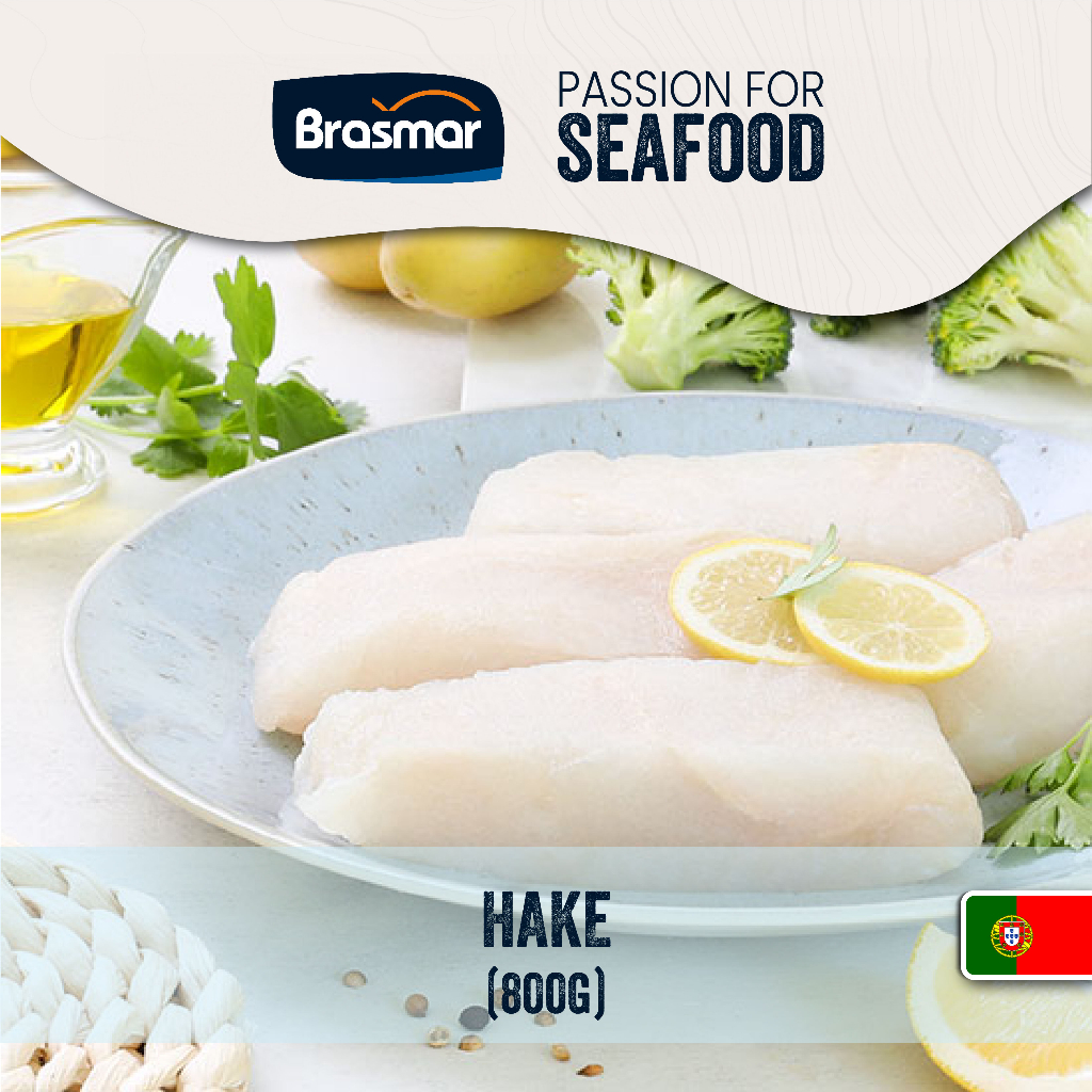 [Brasmar] Hake Fillets Skinless 0.8kg | Shopee Singapore