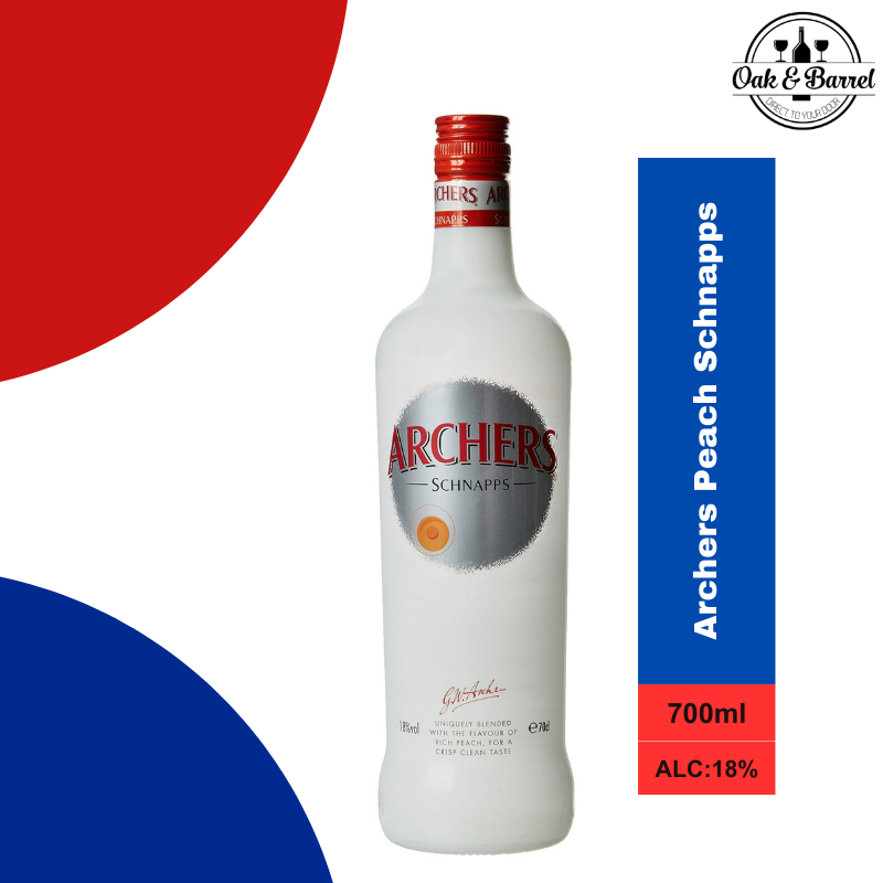 Archers Peach Schnapps 700ML | Shopee Singapore