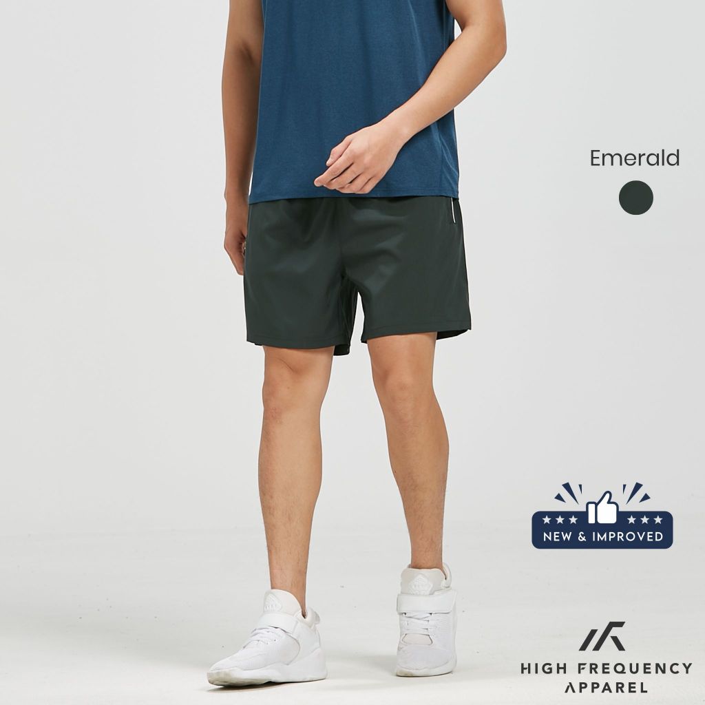 HFA Unisex Dri-Fit Ultra Cooling Sports Shorts With Zippered Pockets ...