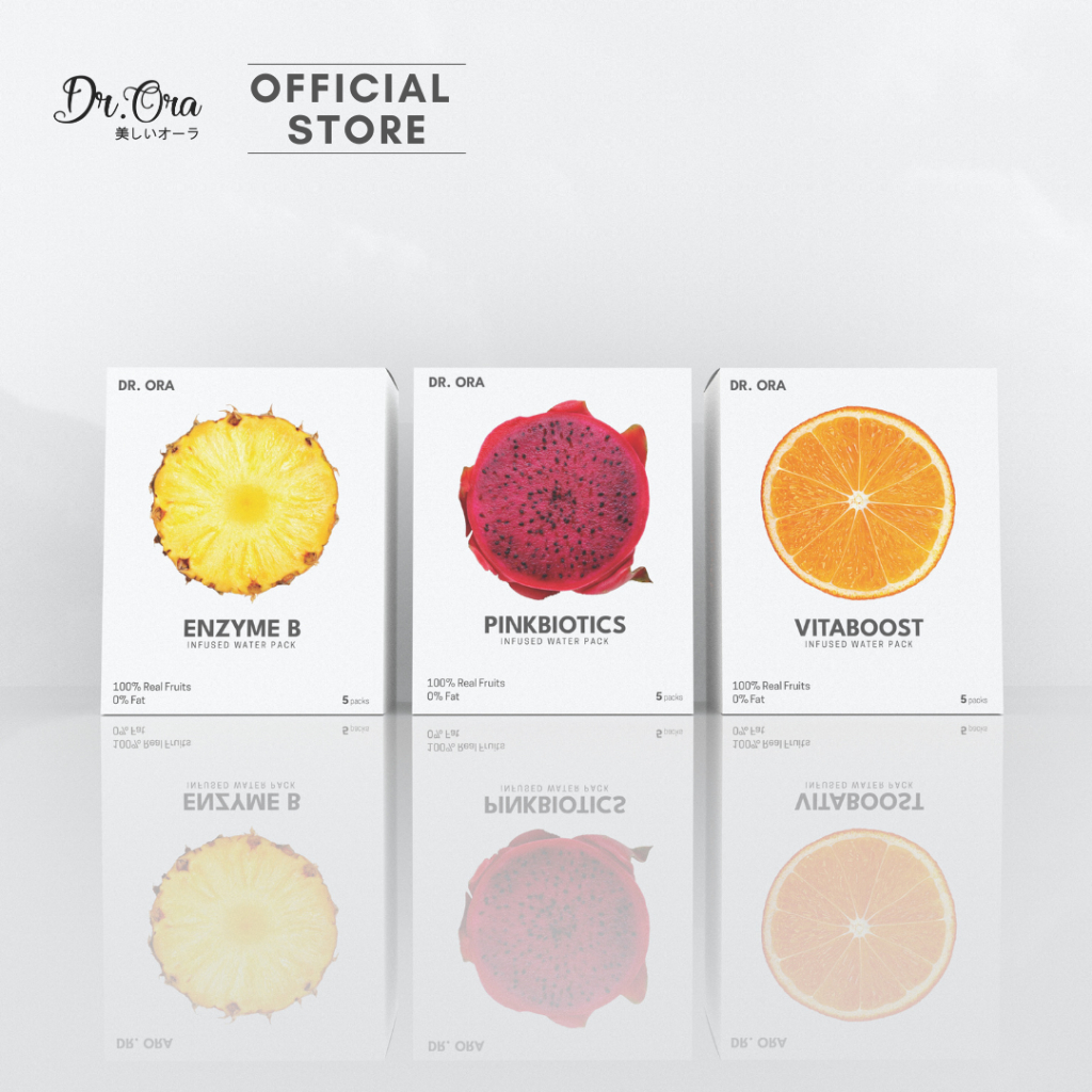 Dr. Ora Infused Water Fruit Pack Bundle Assorted Flavors | Fresh Freeze ...