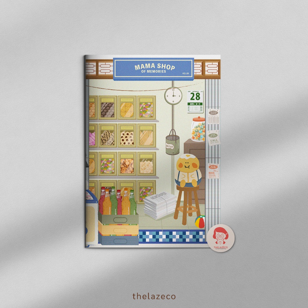 Mama Shop of Memories (Planner 2025) | Shopee Singapore