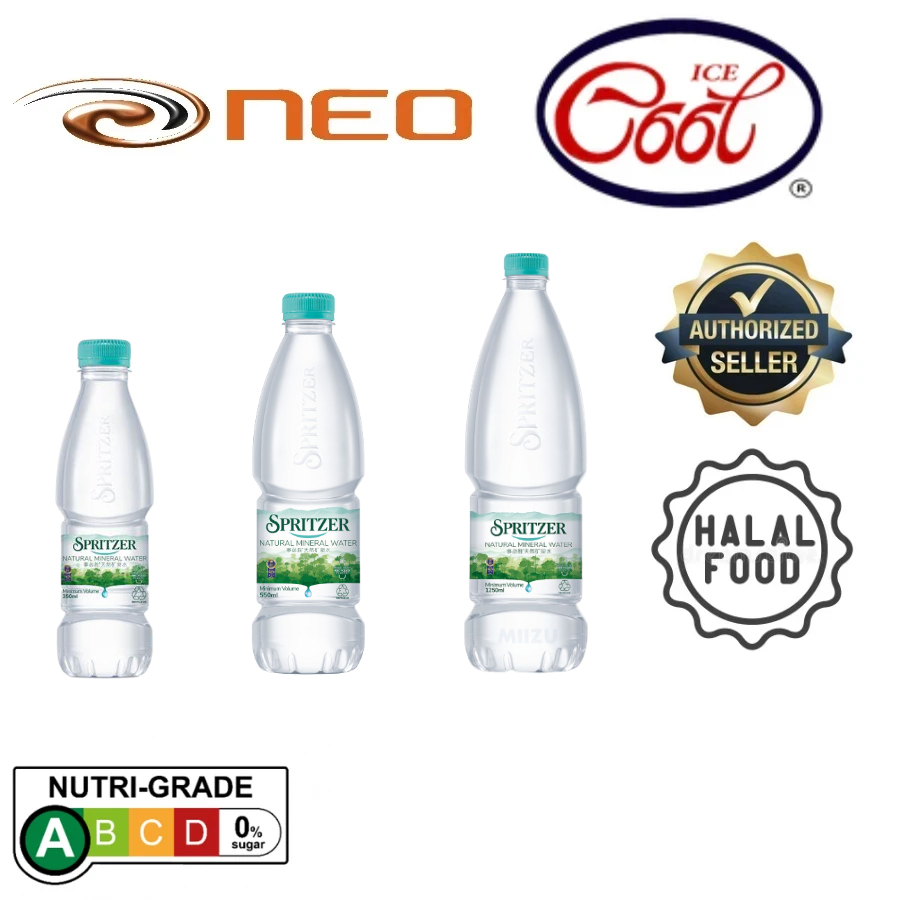 Pre-order Spritzer Natural Mineral Water 350ml, 24 pcs|550ml, 12 pcs ...