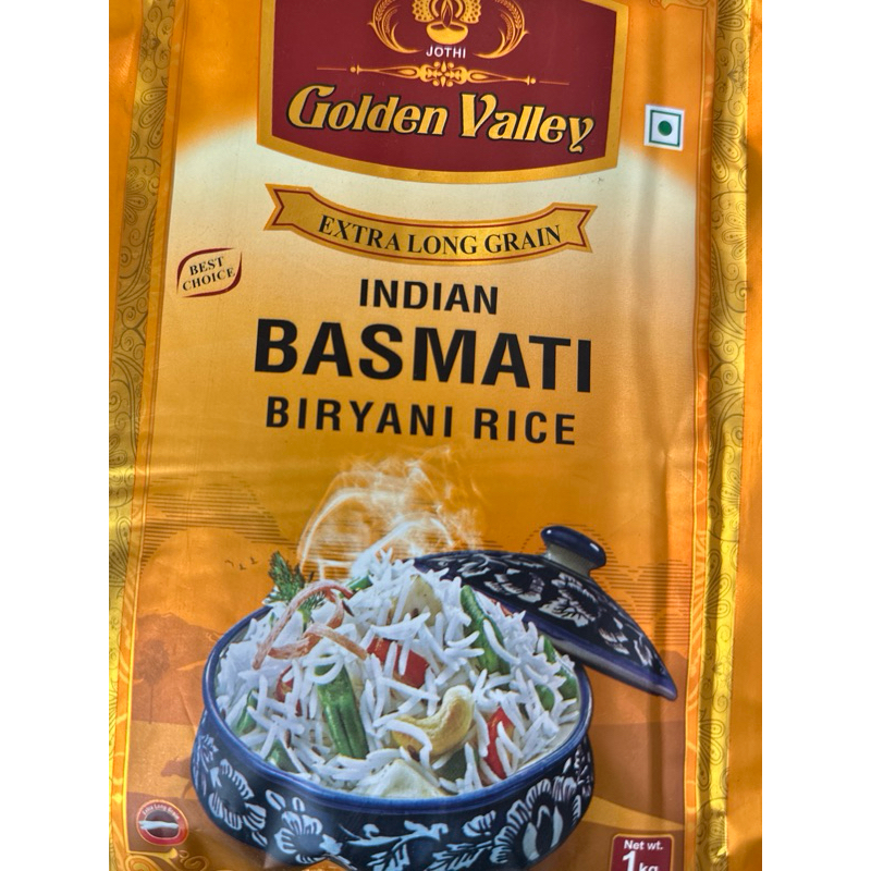 Golden Valley Basmati Rice (1kg) | Shopee Singapore