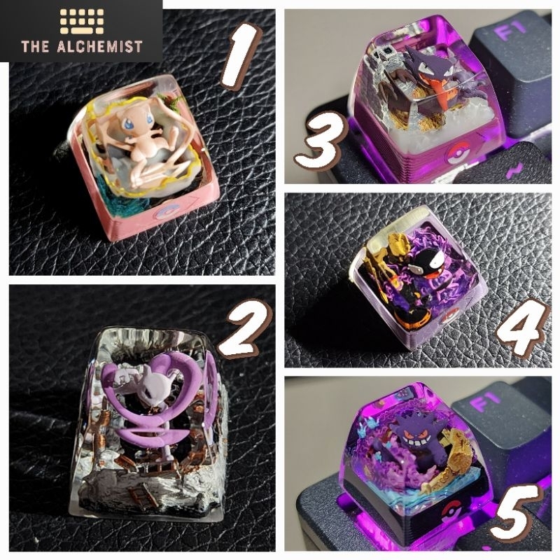 [SG READY STOCK] Pokémon Keycap for Mechanical Keyboard Customized ...