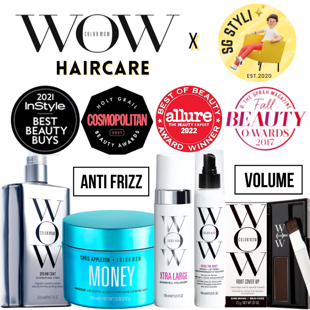 💯Color Wow Dream Coat 200ml Anti Frizz Supernatural Spray Anti-Humidity ...