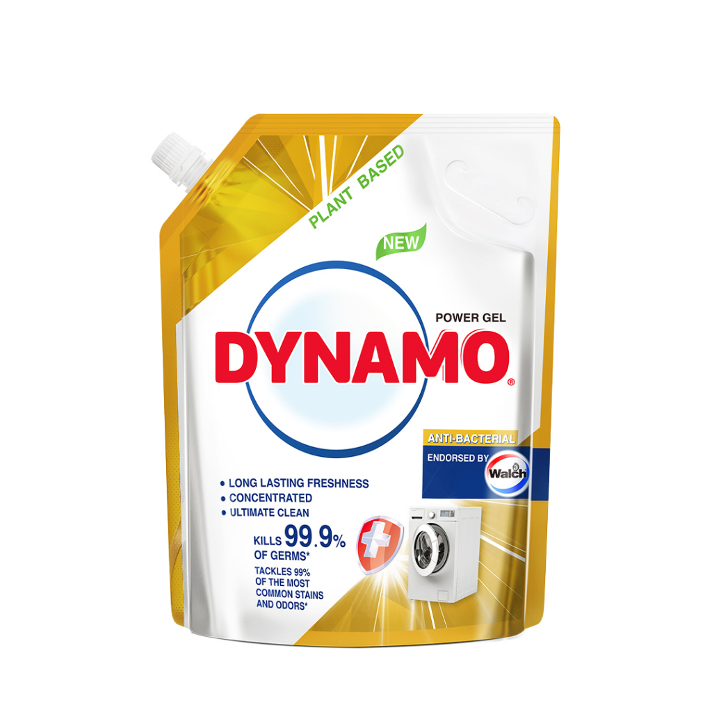 DYNAMO Plant Based Laundry Liquid Detergent Refill Pack 2.2kg/2.4kg ...