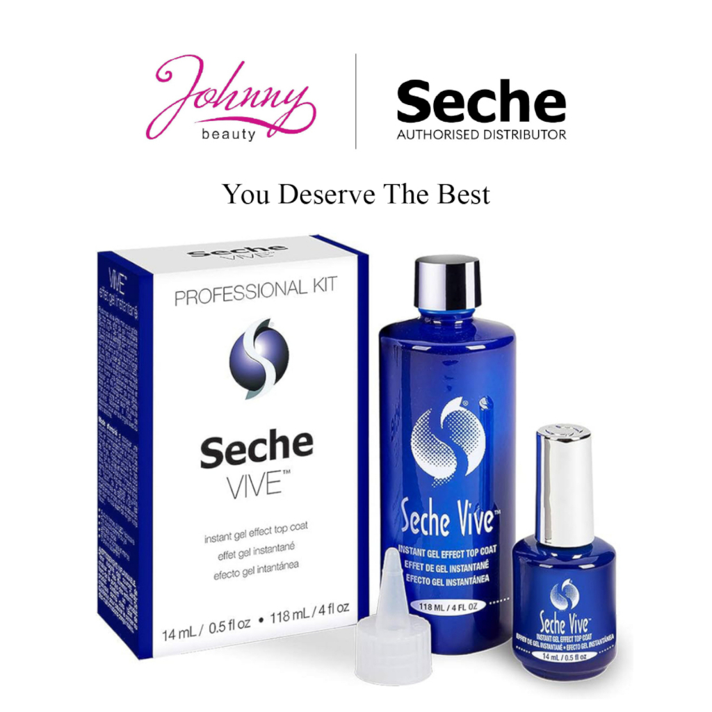 SECHE Vive Top Coat | Instant Gel Effect - Professional Kit 118ml ...
