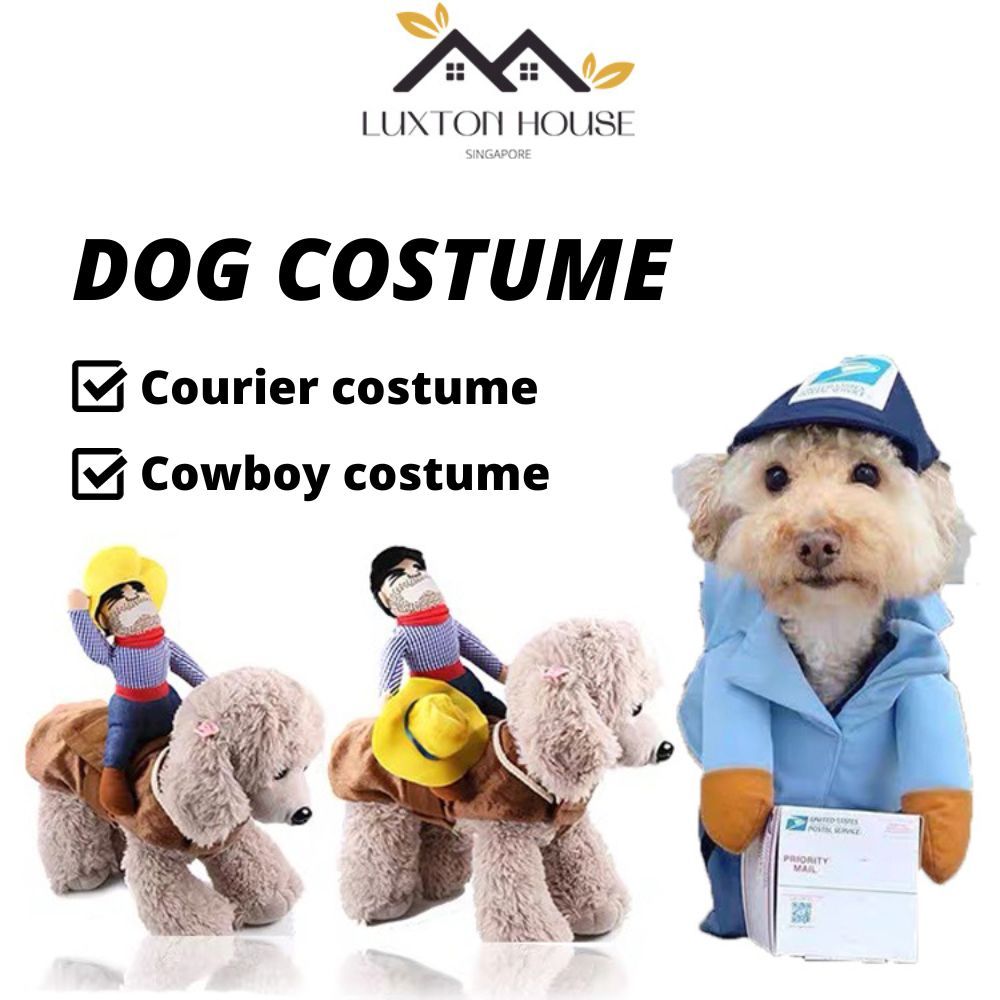 {SG} Pet Dog Costume Dog Costumes Dog Chucky Cosplay Courier Cowboy ...