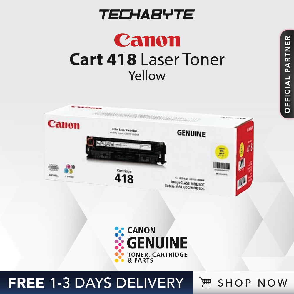 Canon Cart 418 Laser Toner (For imageCLASS MF8350Cdn/MF8380Cdw ...
