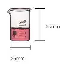 Glass Beaker 10ml/50ml/100ml/150ml/250ml/400ml/500ml/1L/2L/3L/5L Tall/Short form | Shopee Singapore