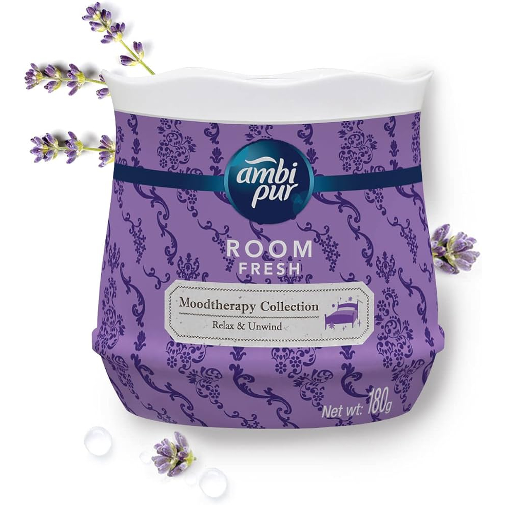 AMBI PUR Relax And Unwind Gel Fresh Air Freshener 180g /Ambi Pur Room Fresh Gel Downy Mystique ...