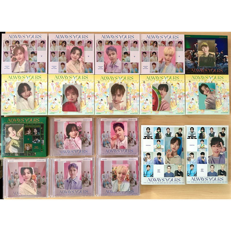 SEVENTEEN「ALWAYS YOURS」Album with PHOTOCARD PC (Unsealed) | Shopee Singapore