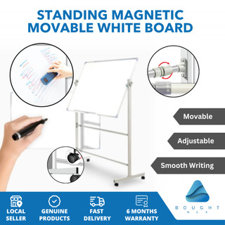 Standing Magnetic Movable White Board - WhiteBoard Bulleting Board ...