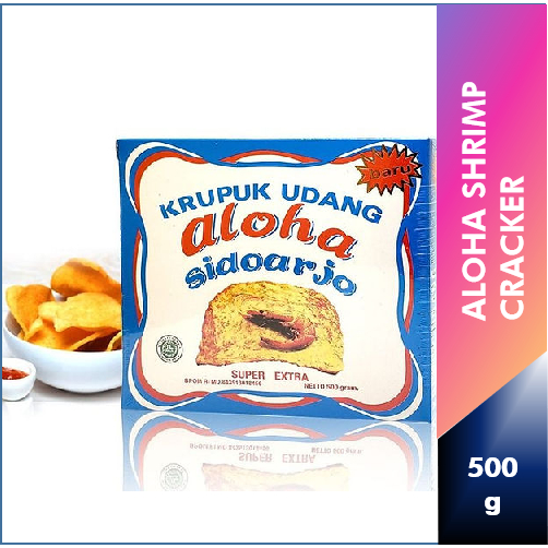 Aloha Shrimp Crackers 500g Aloha Raw Crackers Prawn Crackers | Shopee ...