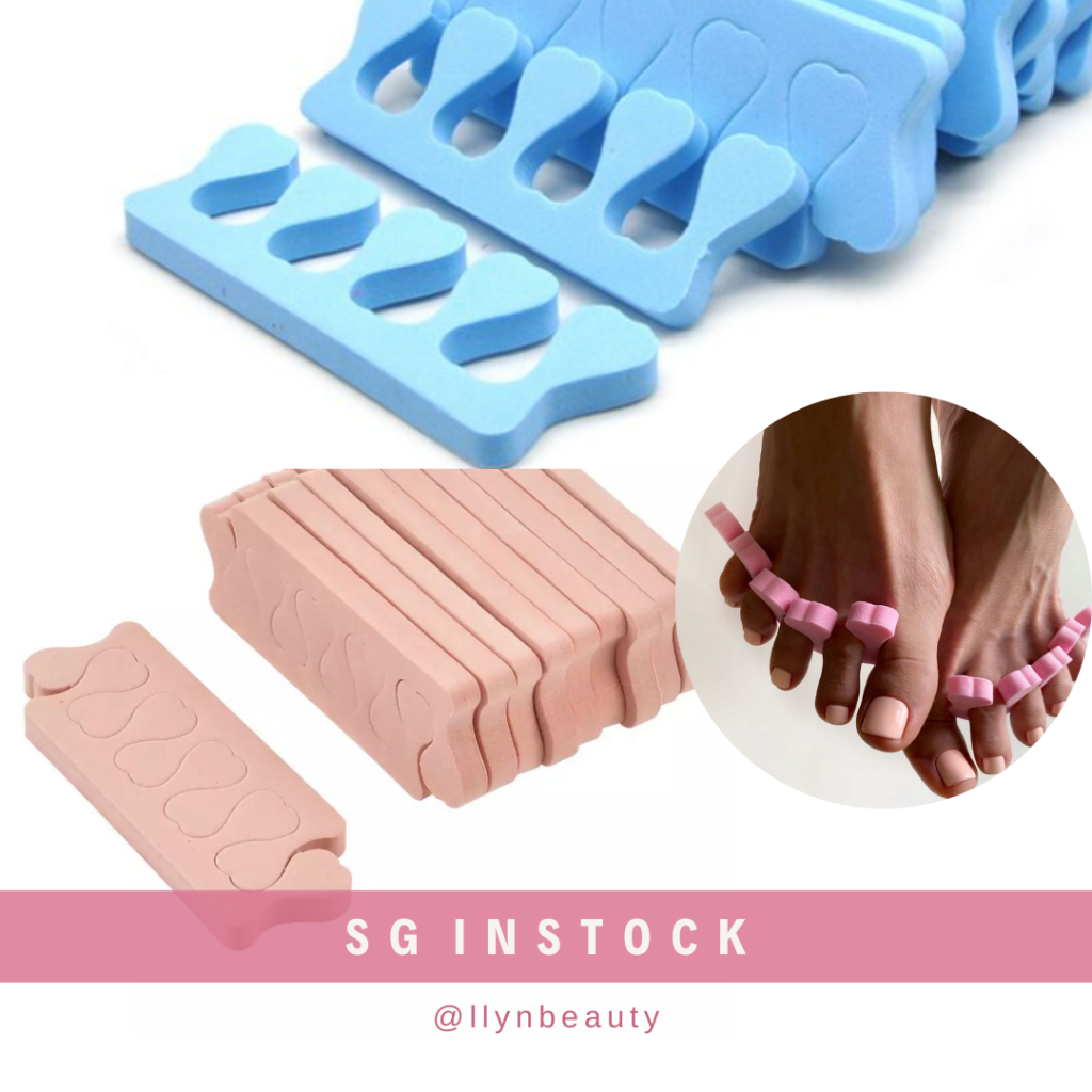 【SG】 Manicure Pedicure Toe Sponge Separator, Nail Art Soft Sponge Toe ...