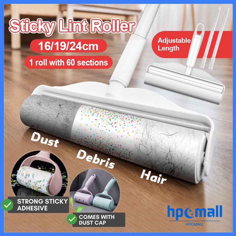 【SG Stock】Lint Remover Strong Sticky Lint Roller Tearable Paper Core ...