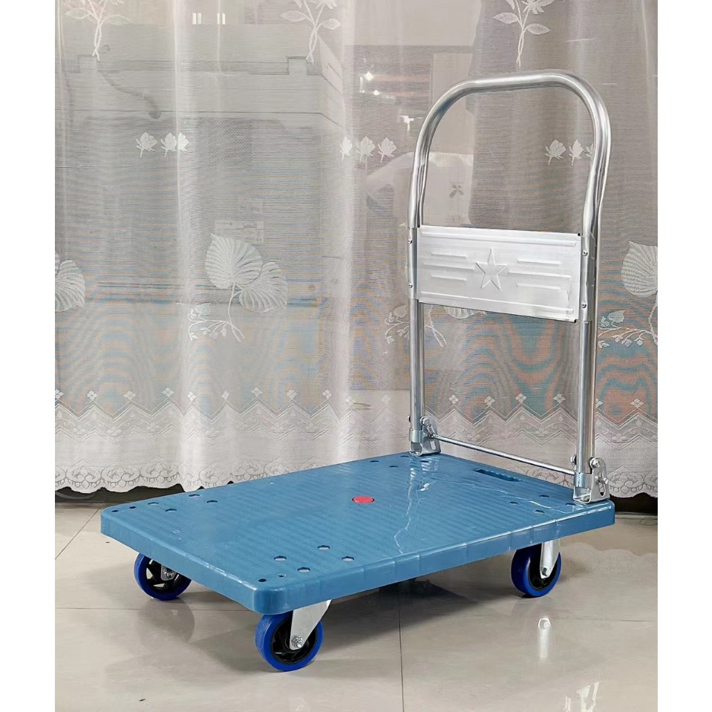 Foldable trolley Hand Platform Heavy Duty Folding Trollies Household ...