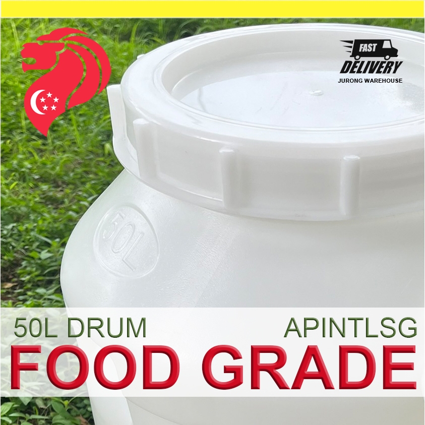 50L & 100L Food Grade Multi-purpose Drum, Liquid Container, Water Tank ...