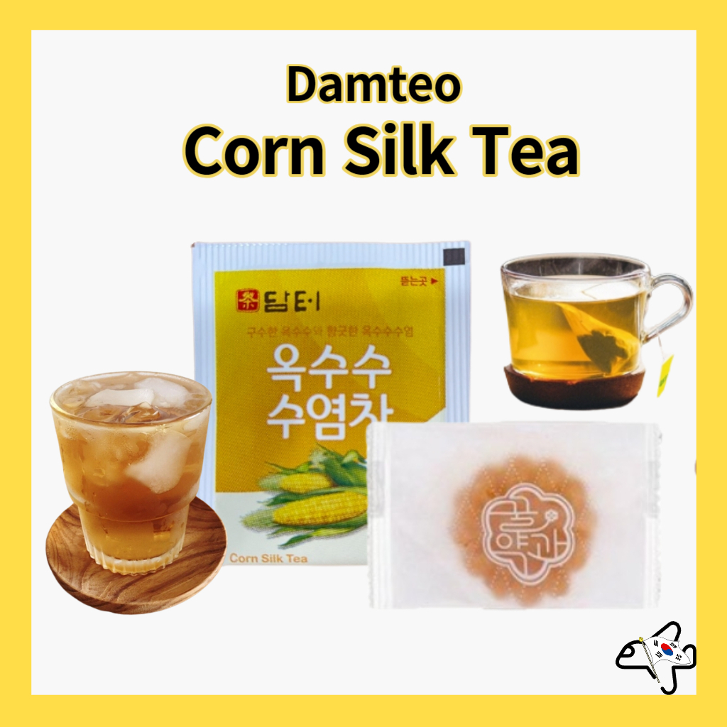 Damteo Corn Silk Tea Bag 1 pack/Samlip Mini Honey Yakgwa 1 piece ...