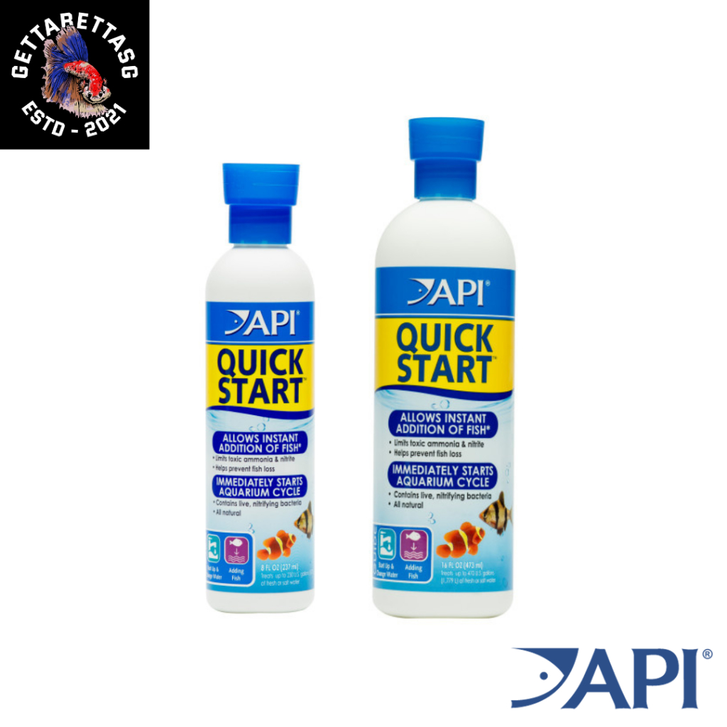 API Quick Start Nitrifying Bacteria for Aquarium (237mL/473mL) | Shopee Singapore