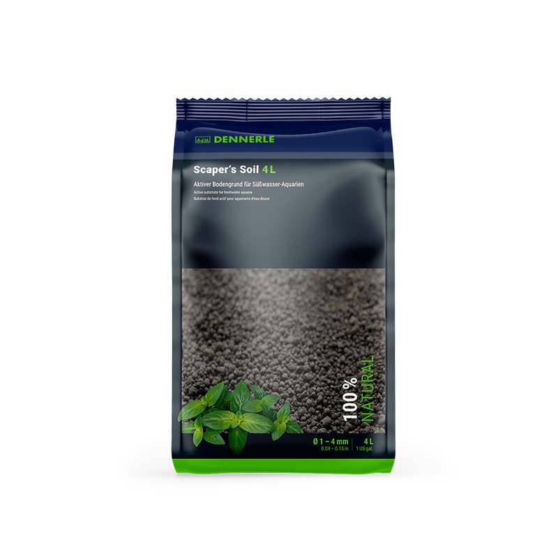 [Dennerle] Scapers Soil 1-4mm 4L / 8L (Active Substrate for Planted and ...