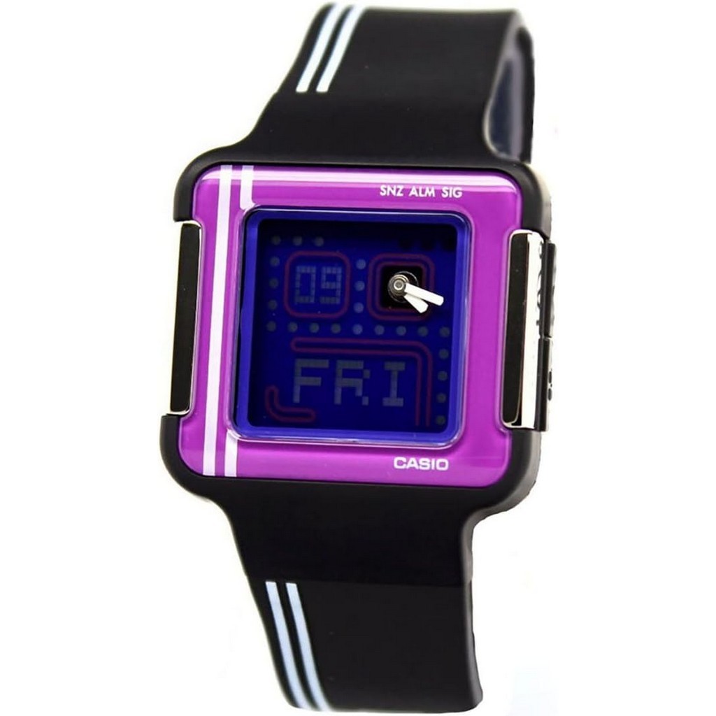 Casio Poptone Chronograph Digital Analog Blue Dial Quartz LCF-21-1D ...