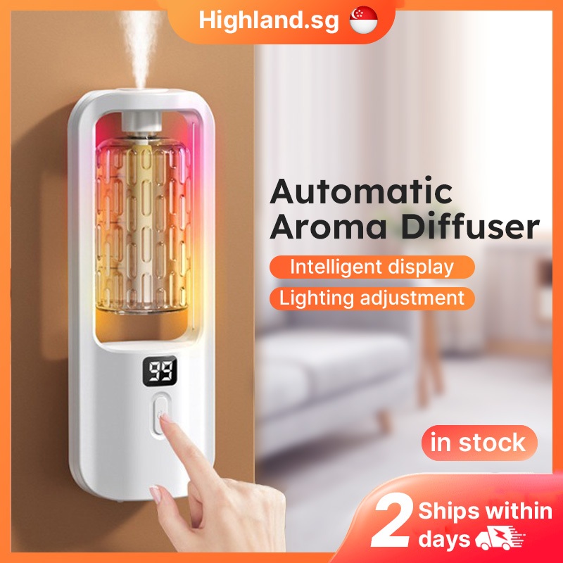 [SG ] Smart Automatic Aroma Diffuser Rechargeable Humidifiers Air ...