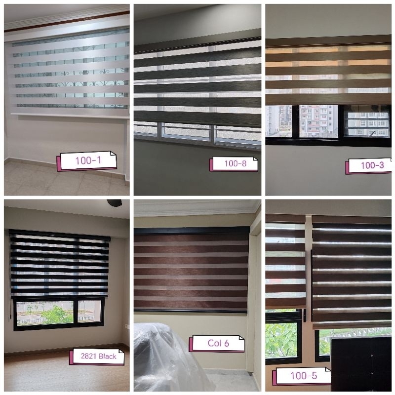 JR Zebra /Combi Customize DIM OUT 90% with pelmet | Shopee Singapore