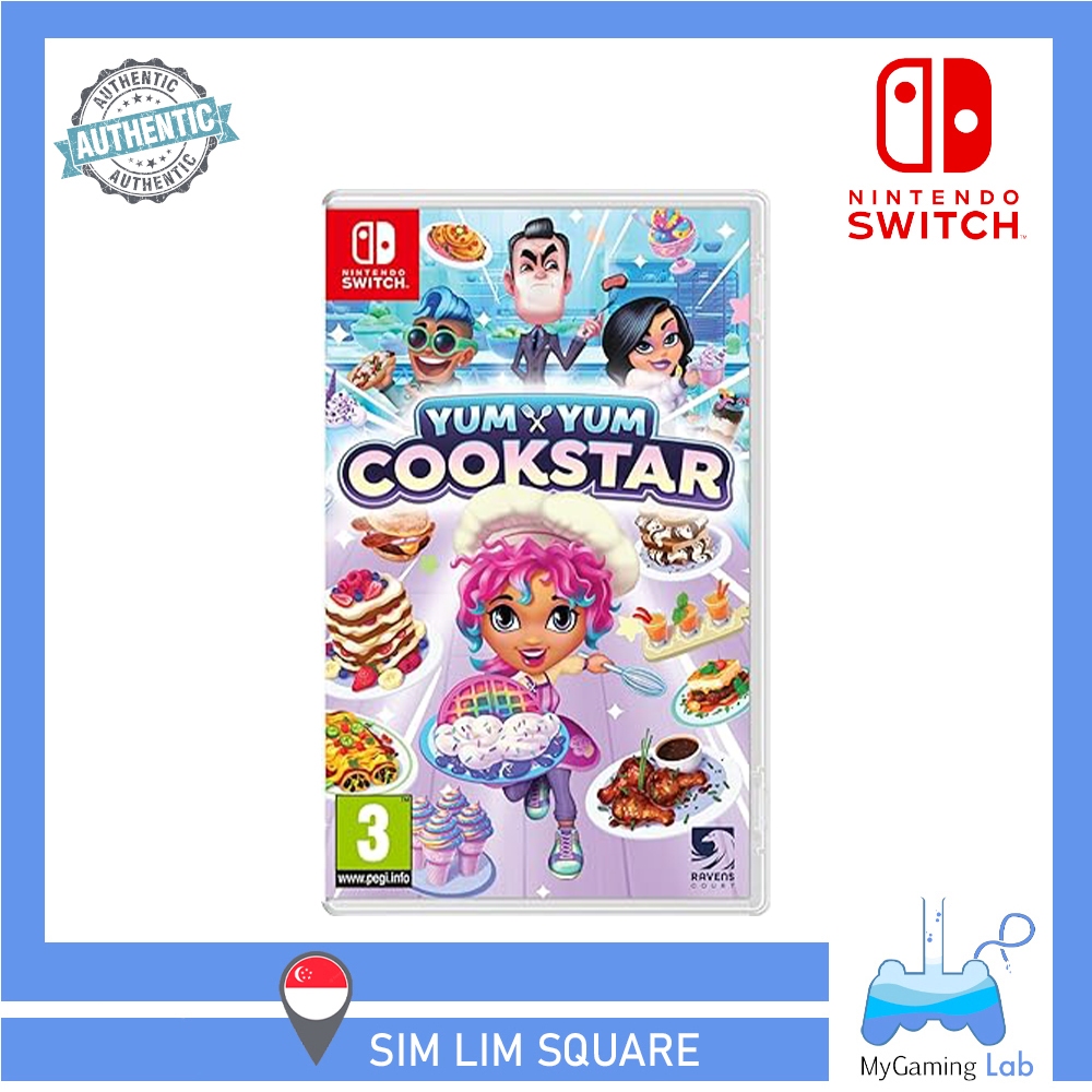 [SG] Nintendo Switch Game Yum Yum Cookstar | Shopee Singapore
