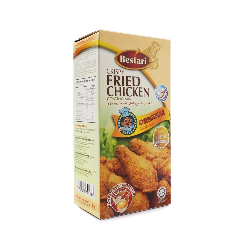 Bestari, Crispy Fried Chicken Original, 150 g | Shopee Singapore