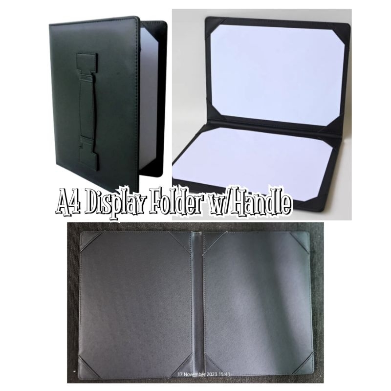A4 Welcome Board Folder with Handle | Folder with White Board | Shopee ...