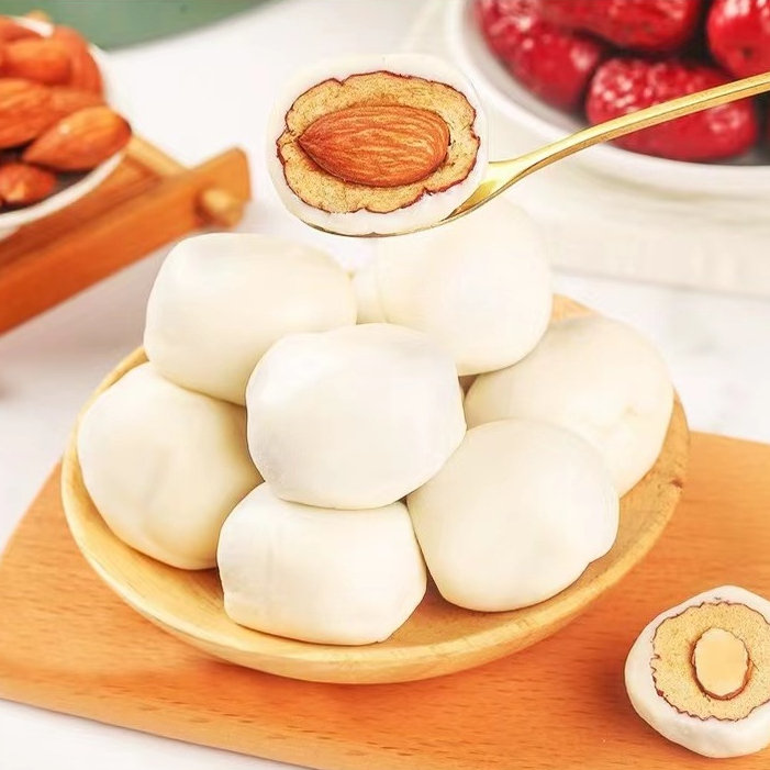 Milk Red Date Almond Nut Sandwich Snack/200g | Shopee Singapore
