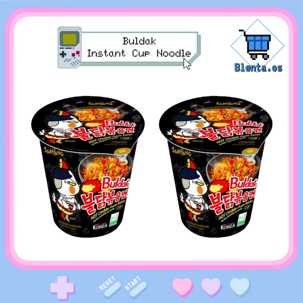 Samyang Buldak Instant Cup Noodle Spicy Chicken / Cheese / Hot Chicken ...