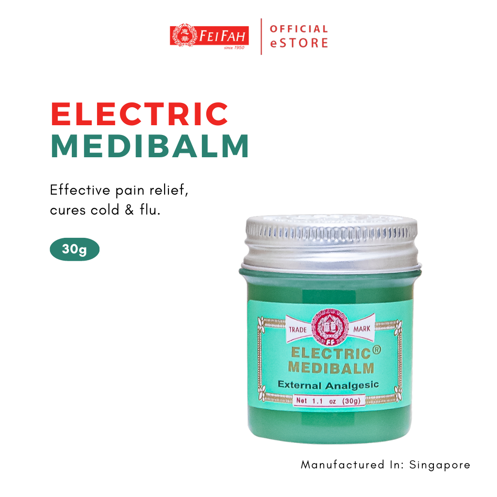Fei Fah Electric Medibalm 30g for Back Body Ache Pain Relief | Shopee ...