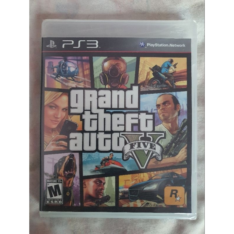 Grand Theft Auto GTA V PS3 Game (Brand New) | Shopee Singapore