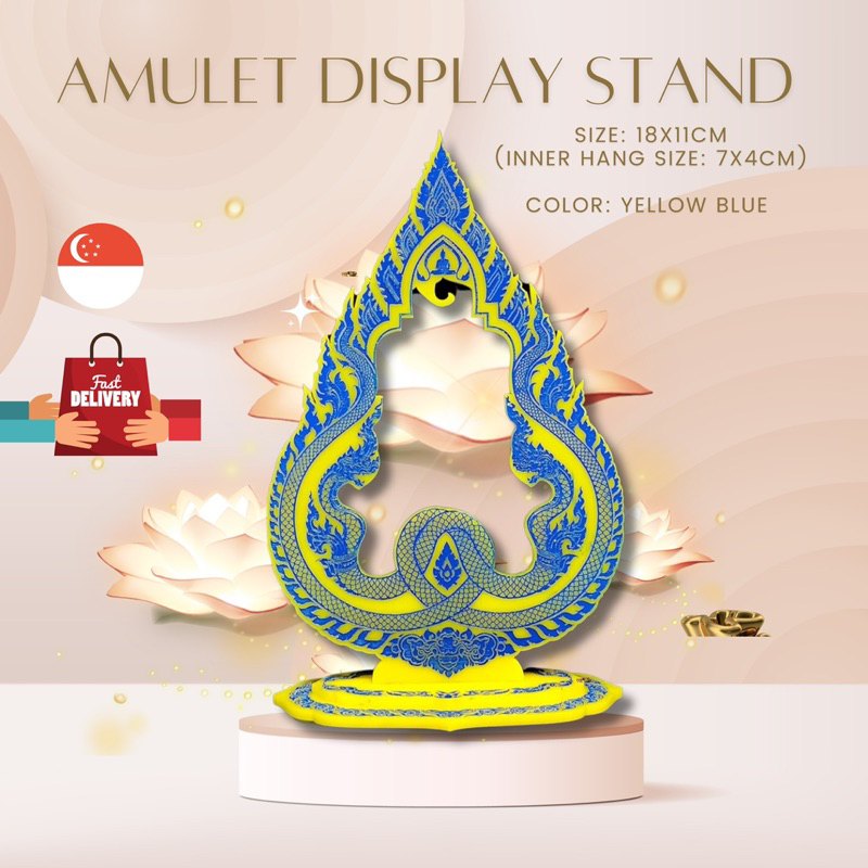 [SG INSTOCKS] 18x 11cm UNIQUE ACRYLLIC AMULET DISPLAY STAND / PRETTY ...