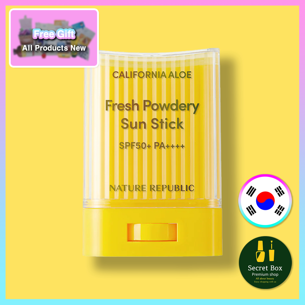 Nature Republic - California Aloe Fresh Powdery Sun Stick SPF50 PA ...